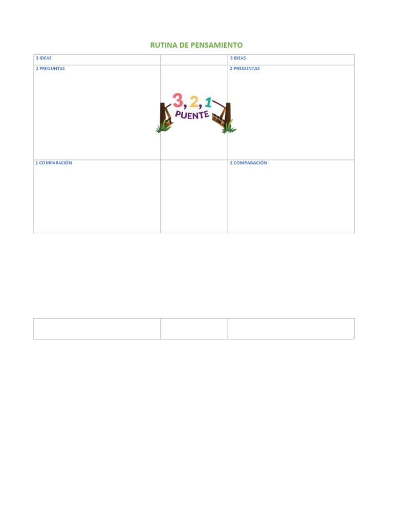3, 2, 1 Puente | PDF