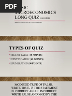 Economics Crossword | PDF