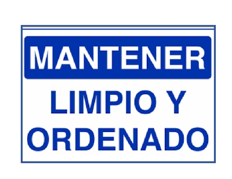 7 Mantener Limpio y Ordenado | PDF