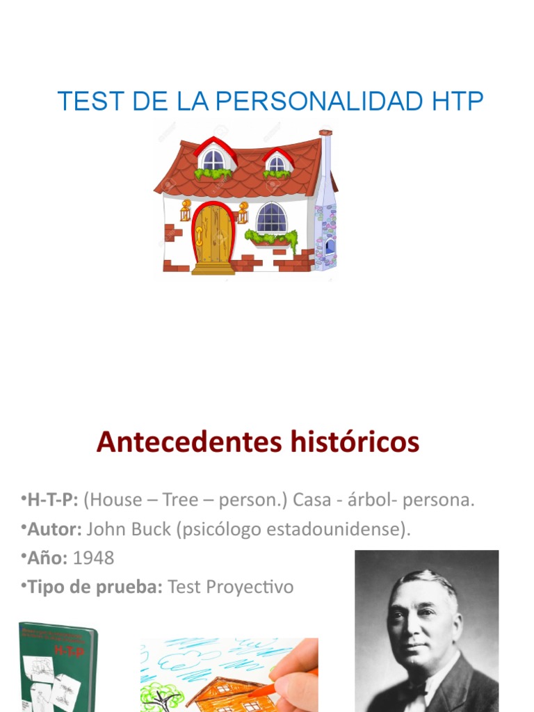 Test de La Personalidad HTP | PDF | Inteligencia | Lápiz