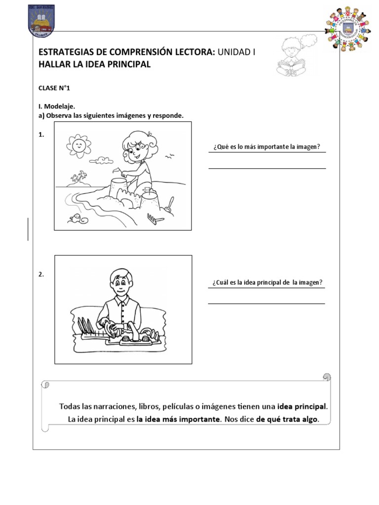 Estrategias para hallar la idea principal | PDF | Gatos | Comprensión ...