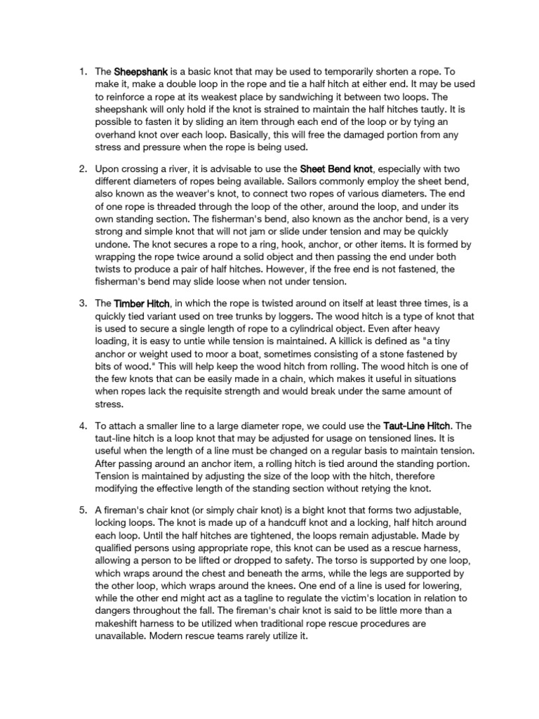 Knot Problems | PDF | Knot | Manufactured Goods