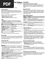 L5R 5th Edition Cheat Sheet: Turning Advantages and Disadvantages | PDF | Dice