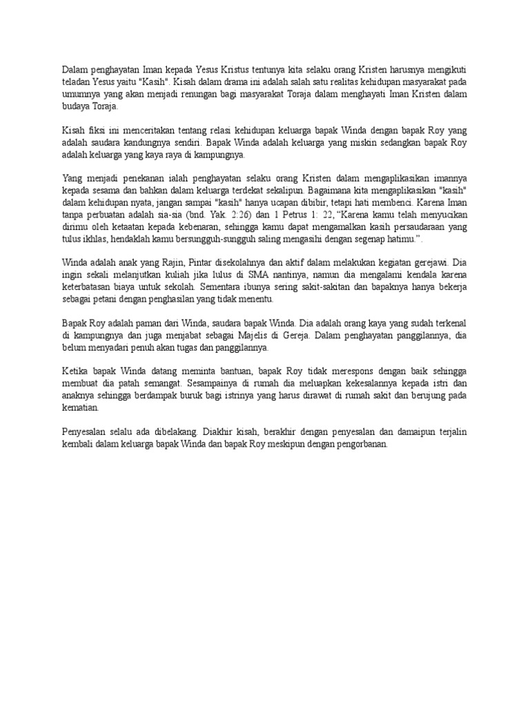 Narasi Drama Natal | PDF