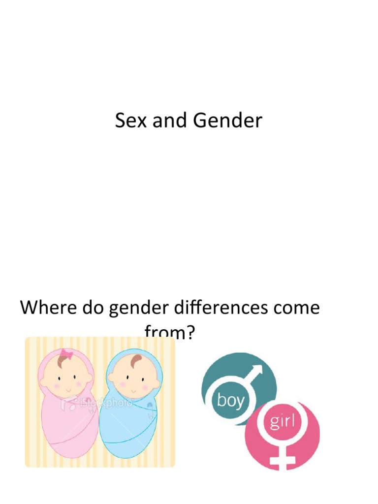 Jenis Kelamin Dan Gender2 | PDF | Gender | Gender Studies