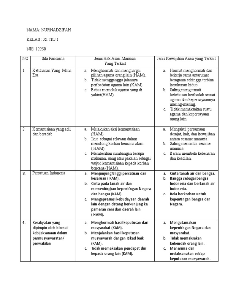 Tugas PKN - NURNADZIFAH | PDF | Ilmu Sosial
