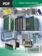 Megalam Prosafe HEPA/ULPA Filters | PDF | Chemical Substances | Chemistry