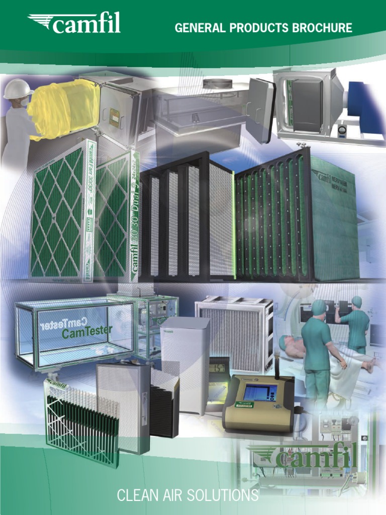 Camfil Product Brochure | Download Free PDF | Filtration