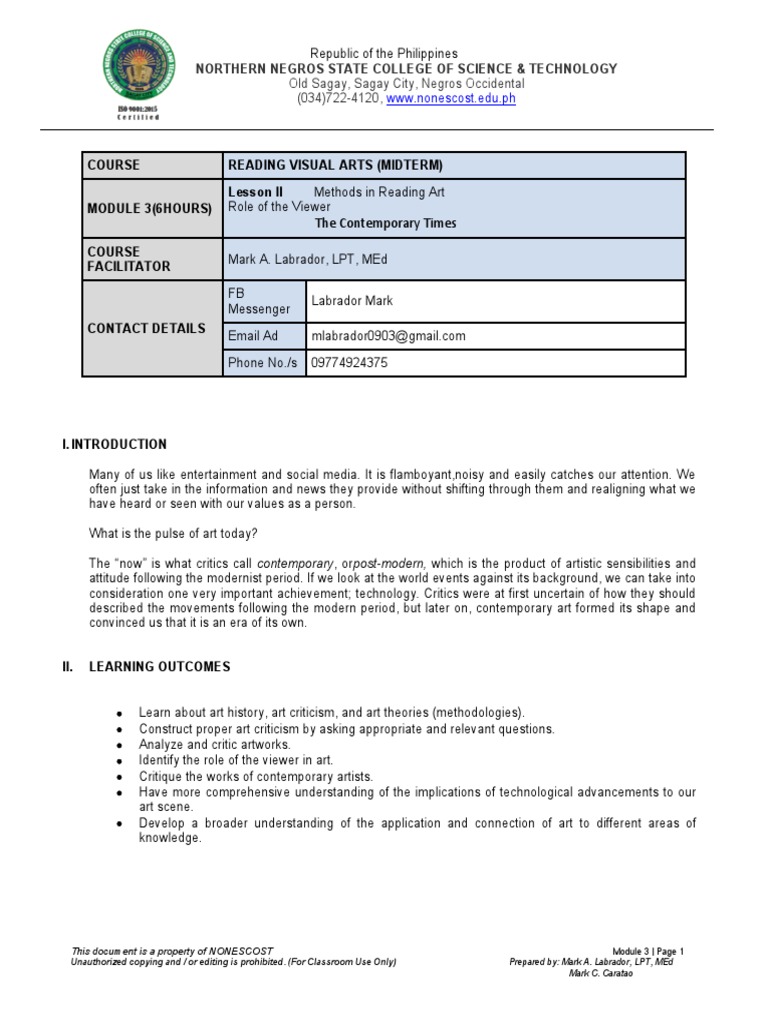 Reading For Visual Arts PDF Free | PDF | Aesthetics | Idea