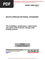 SANS Fire Protection Standards List | PDF | Fires | Hazards