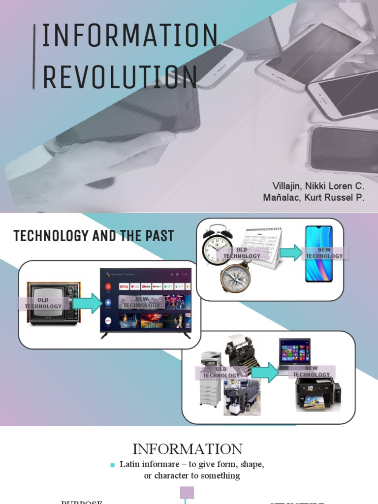 Module 7 - Information Revolution | PDF | Mass Media | Media ...