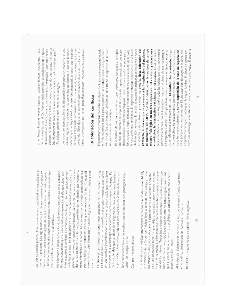 Hamer La - Genesis.del - Cancer.3 | PDF