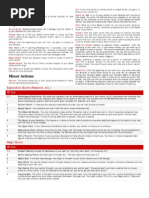 DND Action Reference PDF | PDF