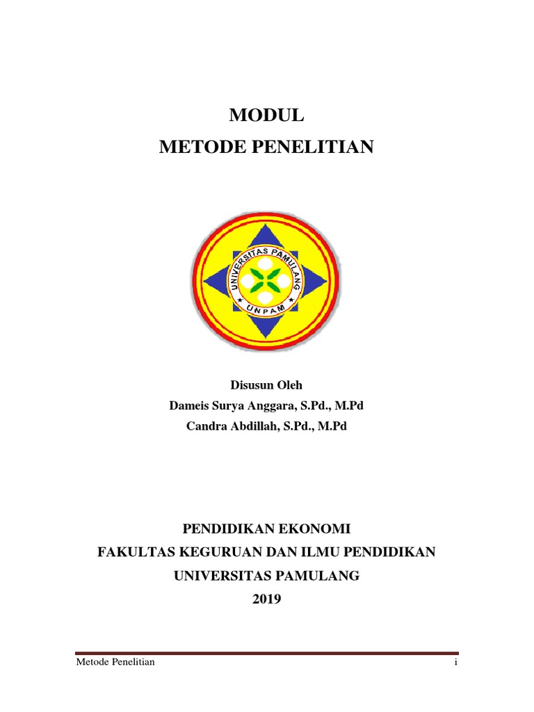 Metode Penelitian | PDF | Karier & Perkembangan Metode Penelitian | PDF | Karier & Perkembangan