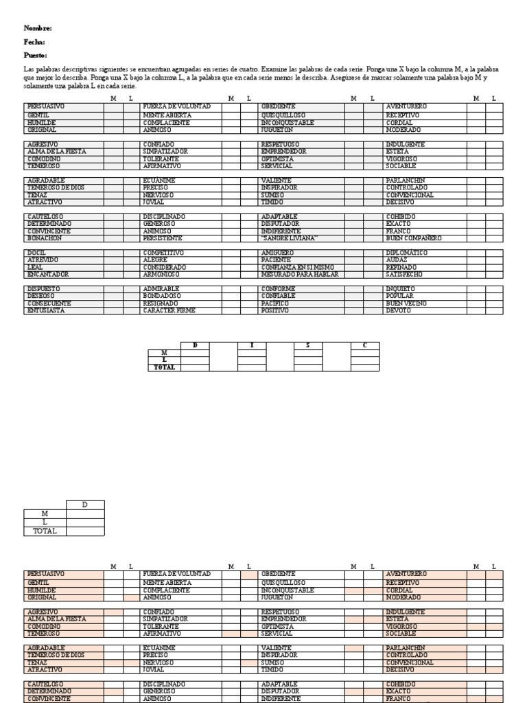 Prueba Cleaver | PDF