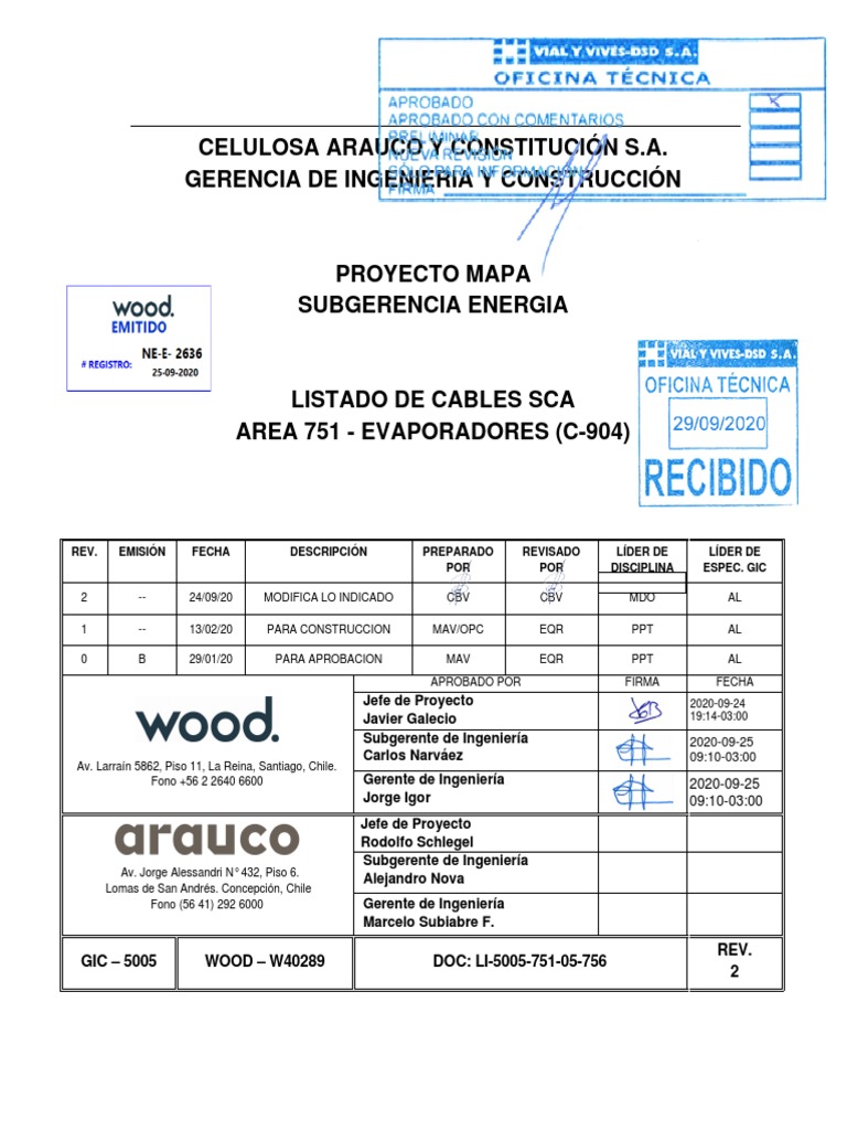 LI-5005-751-05-756 - Rev 2 | PDF | Chile