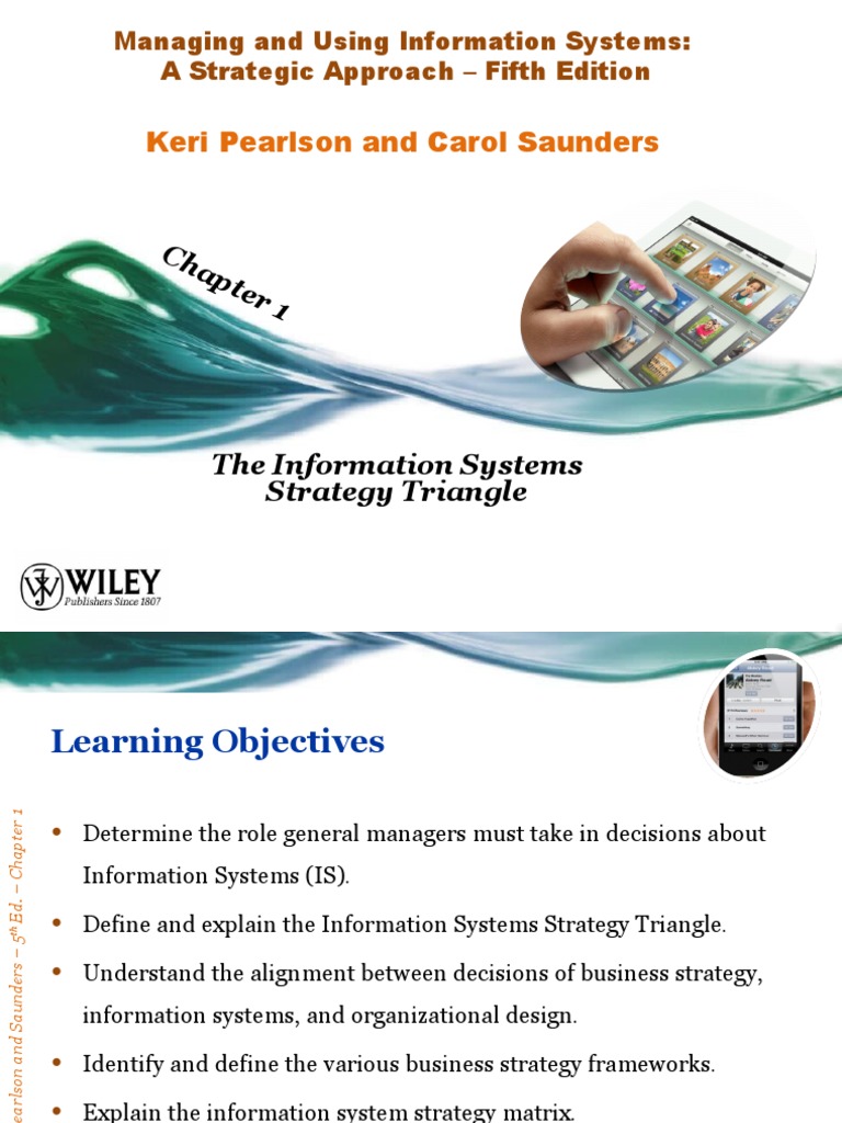 The Information System Startegy Triangle | PDF | Strategic Management ...
