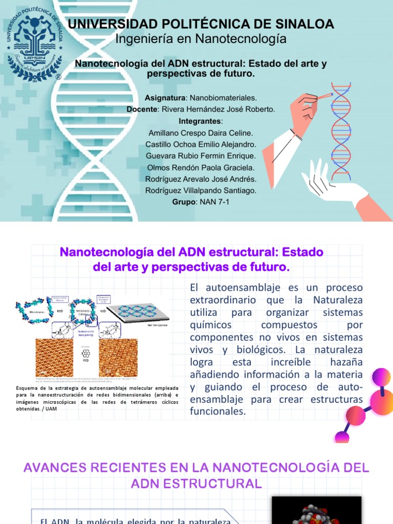 Structural DNA Nanotechnology | PDF | Nanotecnología | Adn