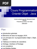 Cours de Java Complet | PDF | Structure de contrôle | Java (Langage de programmation)