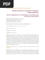 Misiones y Grandes Misiones | PDF | Venezuela | Hugo Chavez