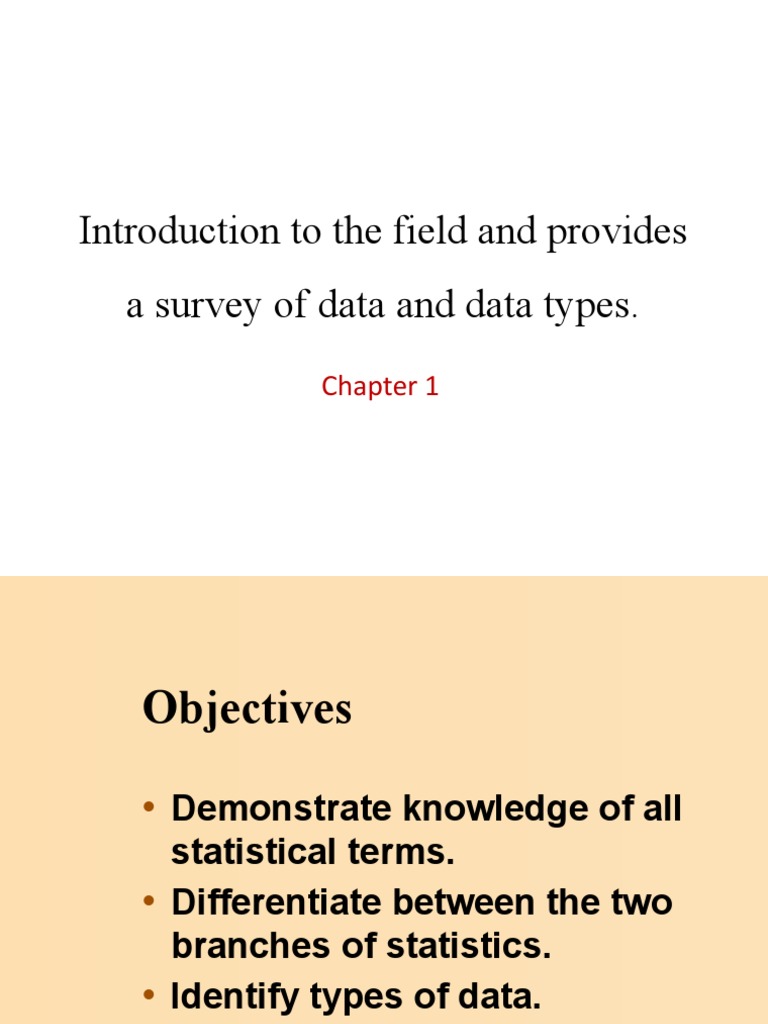 Chapter 1 Biostatistics Pdf Statistics Level Of Measurement