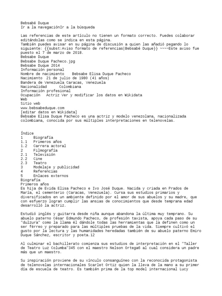 Bebsabé Duque | PDF