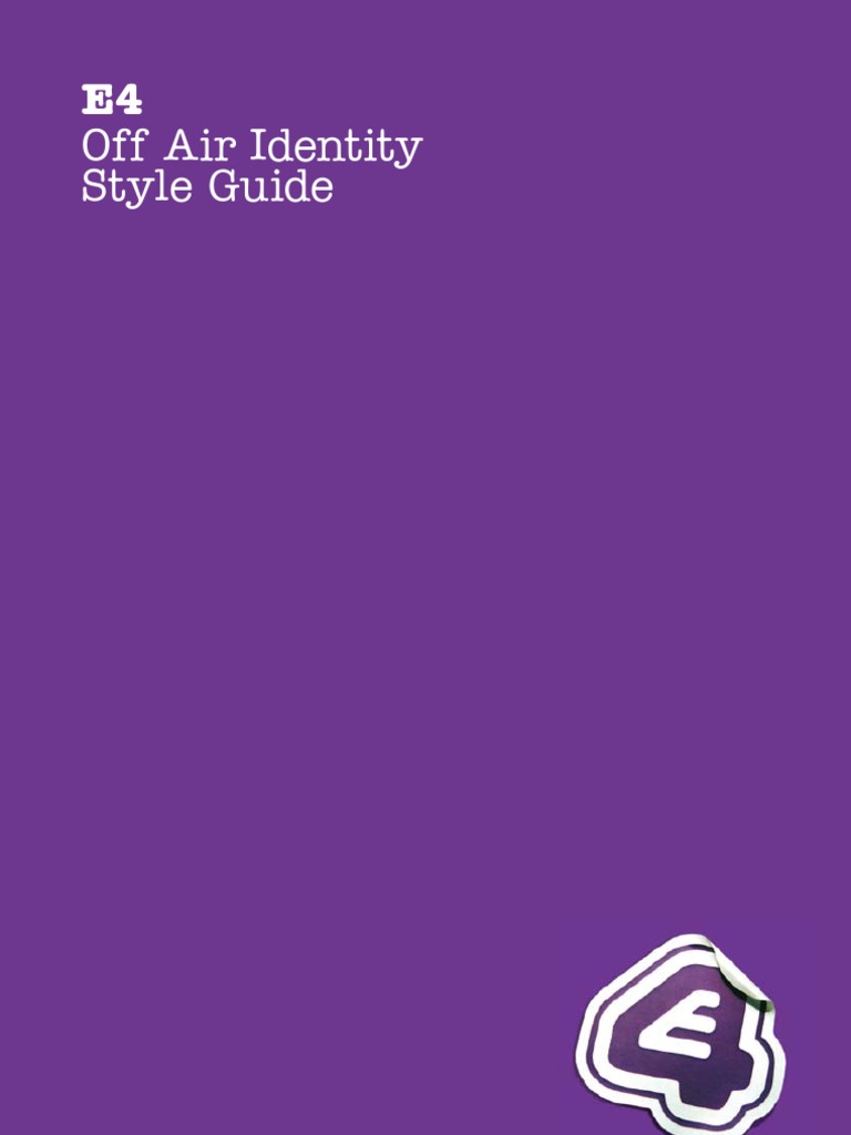 E4 Brand Guidelines | PDF