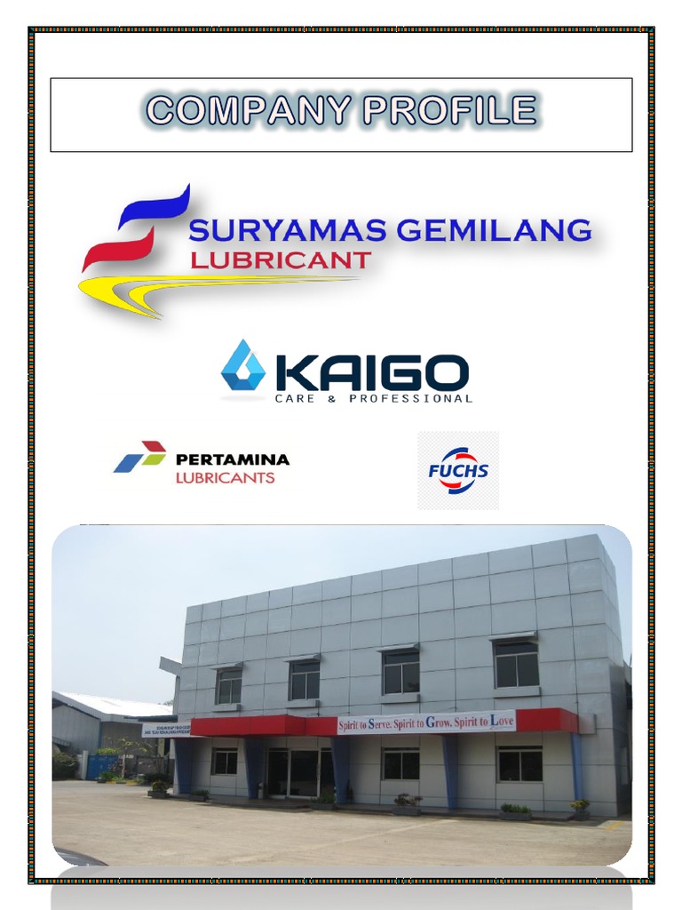 Compro PT - Suryamas Gemilang Lubricant | PDF