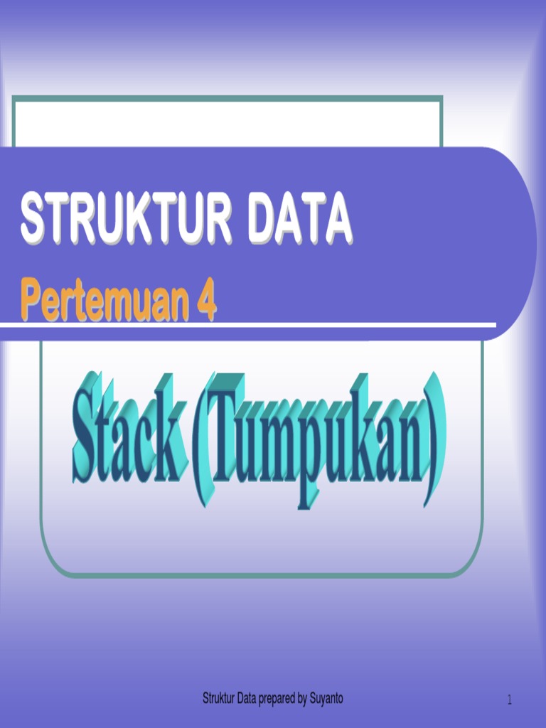 8868 - SD4-STACK (Tumpukan) | PDF