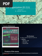 Chapter 1 - Introduction To File Structures | PDF