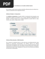 Tipos de Atributos en Bases de Datos | PDF | Datos | Bases de datos