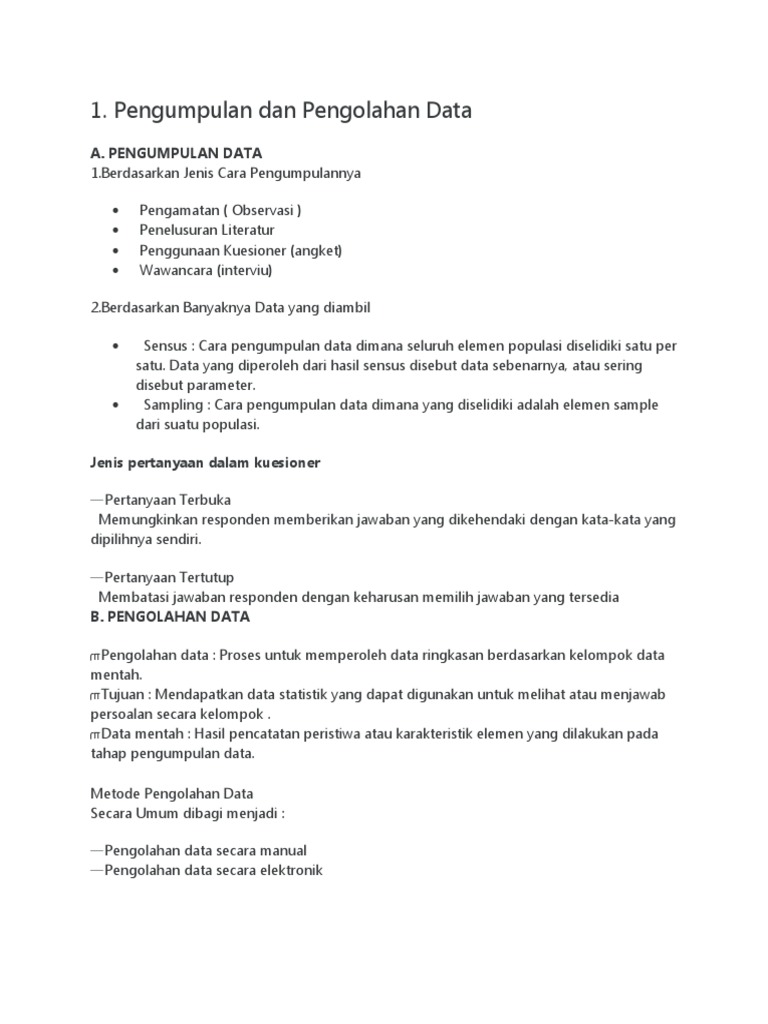 Presentasi Data Dalam Bentuk Tabel Dan Grafik | PDF