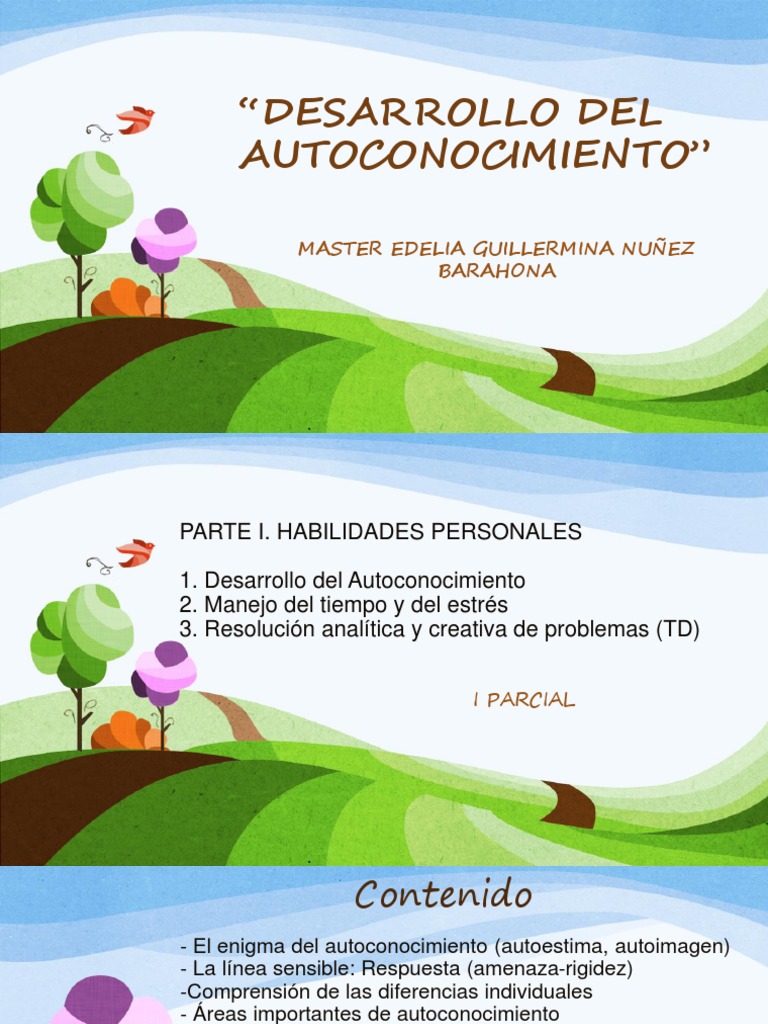 Autoconocimiento y Crecimiento Personal | PDF | Autoestima | Cognición