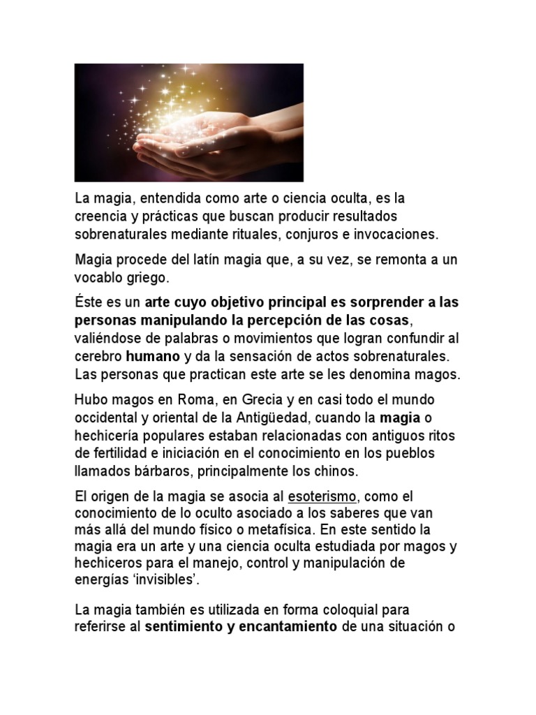 La Magia Pdf