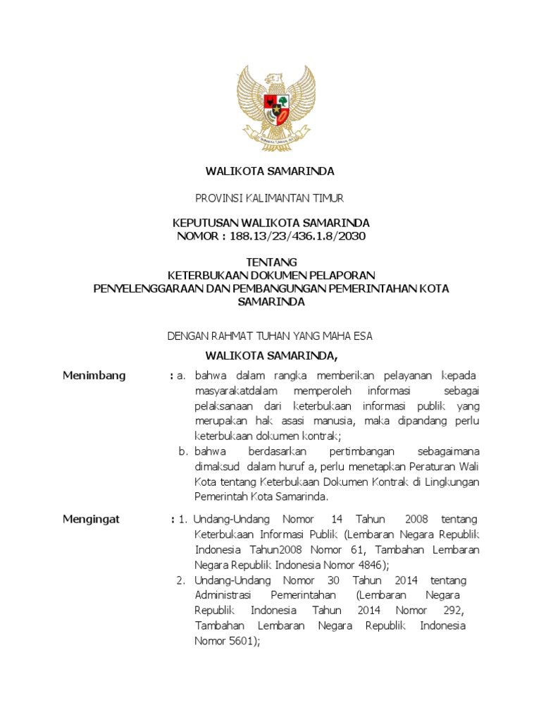 31 - Novita Sari - 1908016082 - KTUN Keterbukaan Dokumen Pejabat | PDF