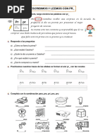 Guía N°1 Combinaciones PL y PR | PDF | Estudios de idiomas extranjeros