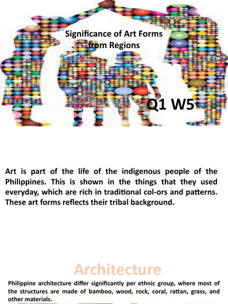 Significance of Art Forms From Regions | PDF | Festival | Cebu