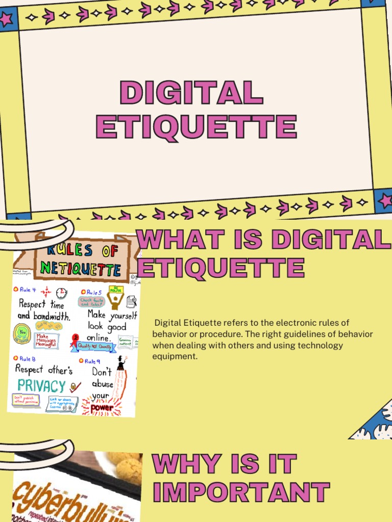 Digital Etiquette | PDF