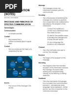 MGT 162 - Chapter 8 - Communication | PDF | Code | Communication