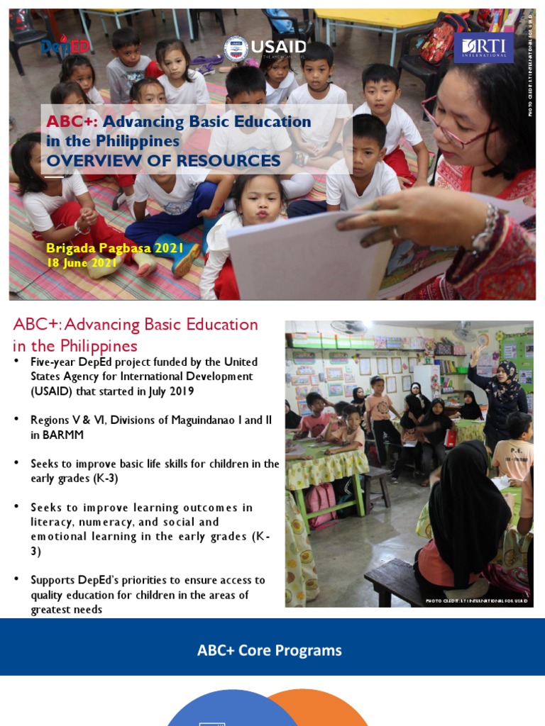 ABC+ Support Package - Brigada Pagbasa - 06.18.2021 AM | PDF | Literacy ...