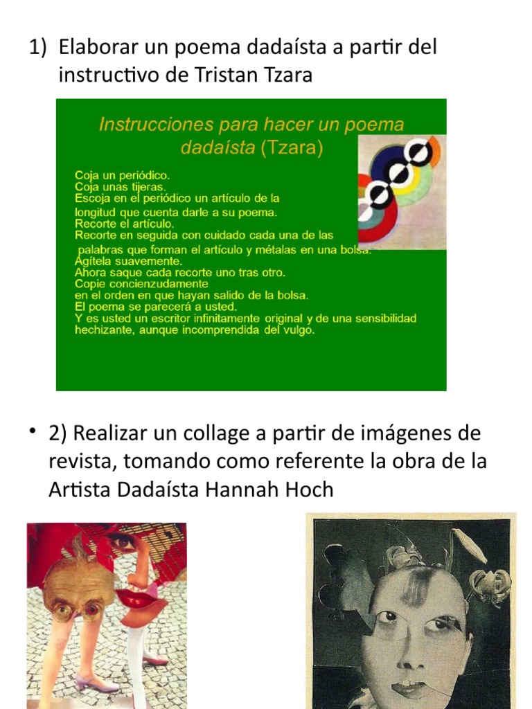 20b38e - Dadaismo, Poema y Collage | PDF
