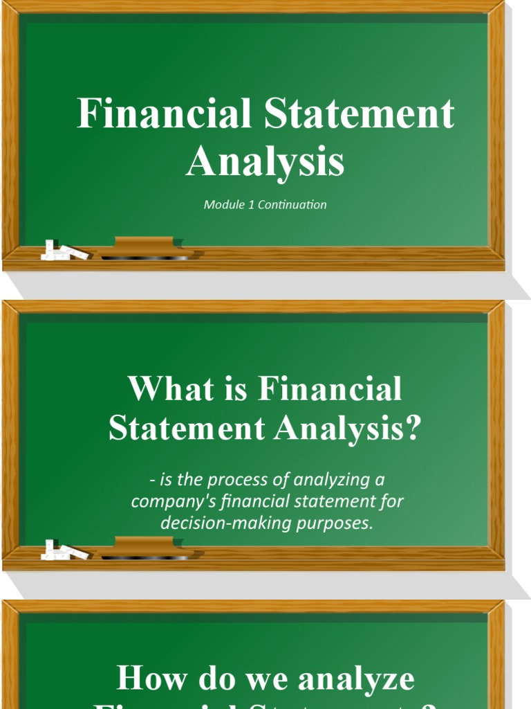 Introduction To Financial Statement Analysis | PDF | Expense | Depreciation