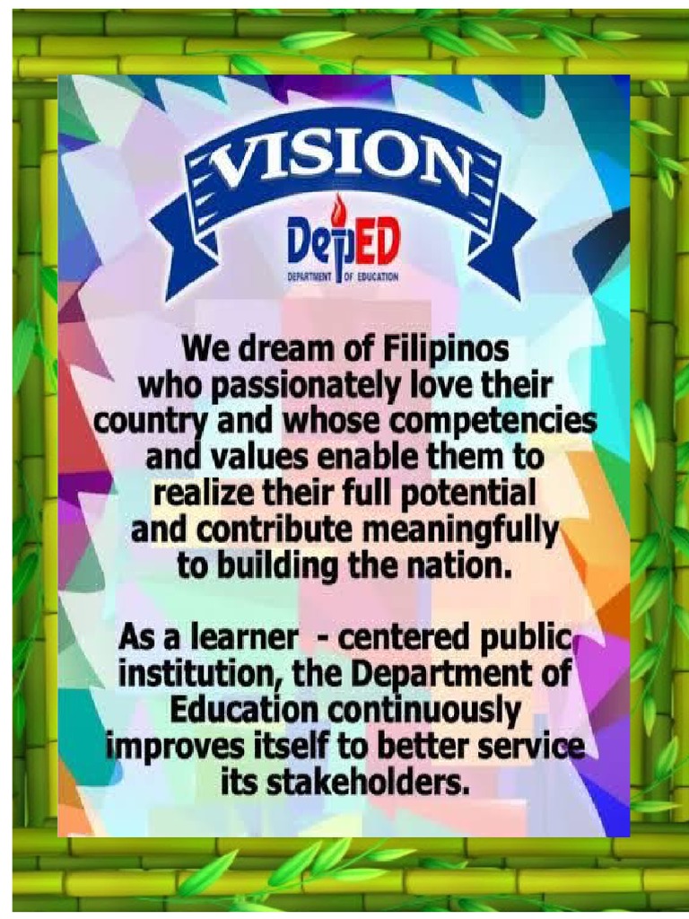Deped Mission Vision | PDF