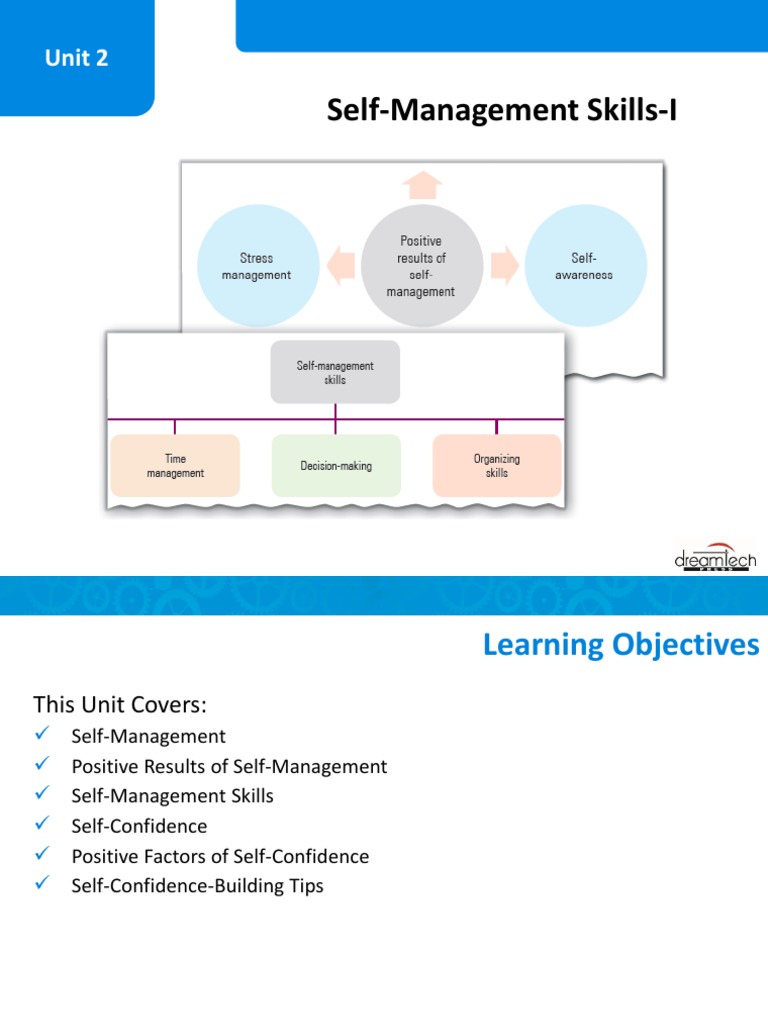 Developing Self-Management Skills and Self-Confidence: A Guide to ...