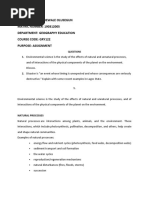 Firestick Farming: Ecosystem Impacts | PDF | Agriculture | Soil