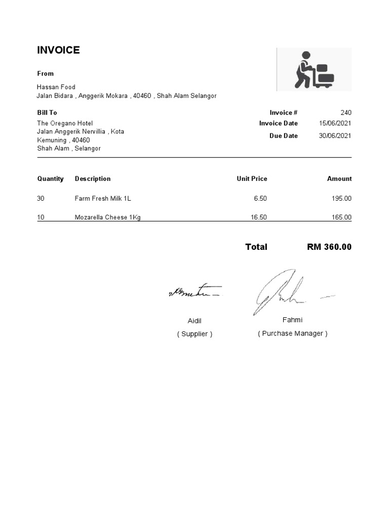 Invoice: Total RM 360.00 | PDF
