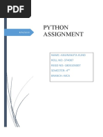 Python Functions - Exercises: Mrs.S.Karthiga | PDF | Theoretical ...