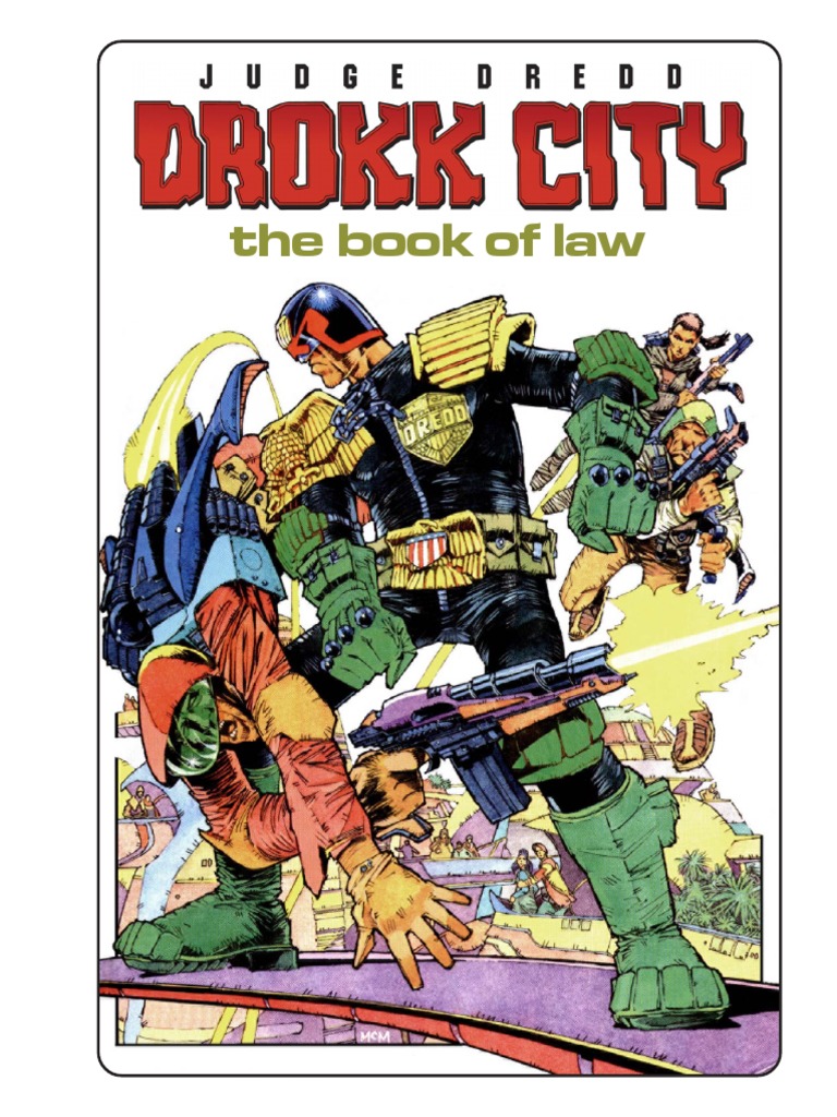 Judge Dredd Drokk City - The Book of Law | PDF