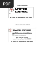 Fungsi dan Contoh Buku Defecta Apotek | PDF