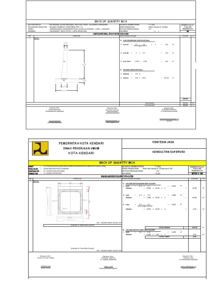 7.1 (5a) Beton Struktur FC' 30 Mpa-1 | PDF